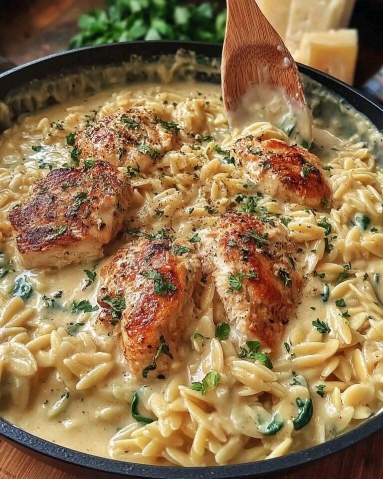 Creamy One‑Pan Parmesan Marry Me Chicken Orzo – IlyRecipes